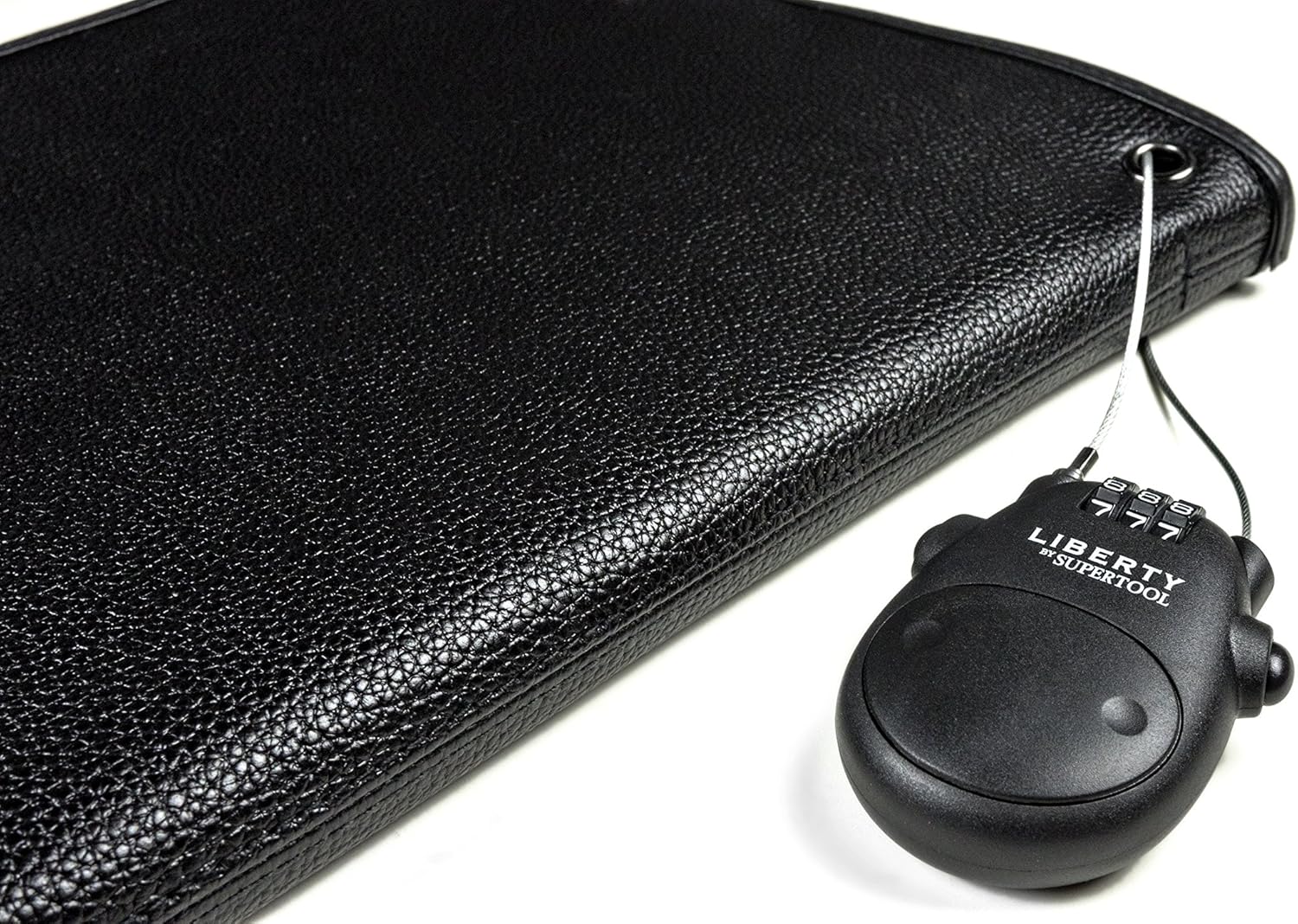 Liberty Safe - Retractable Cable Lock, (Travel, Desk, Vehicle, Handgun ...