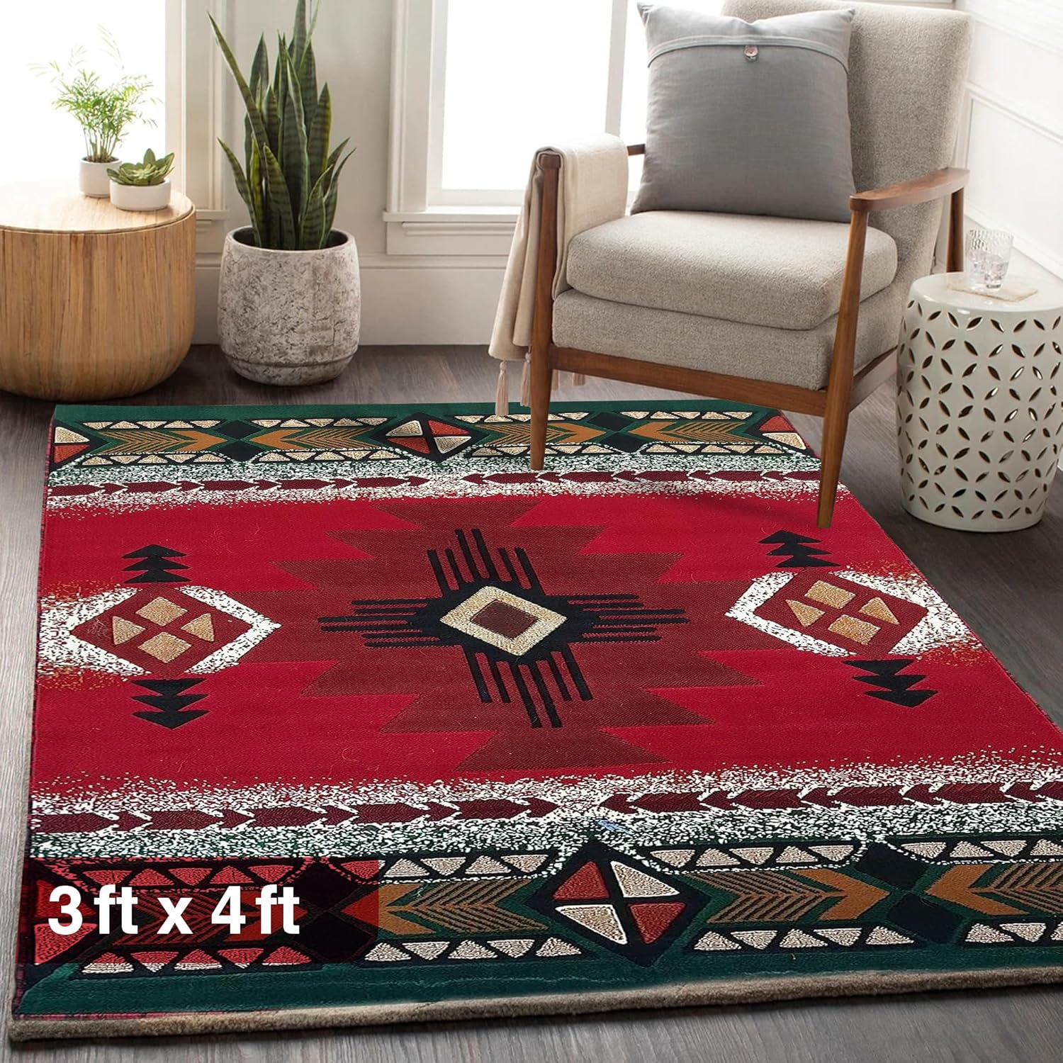 Amazon.com: YHSF South West Native American Area Rug C318 - Easy Clean ...