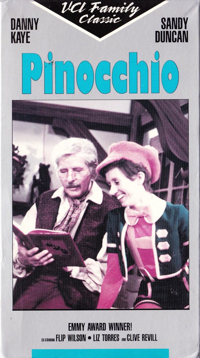 Amazon.com: Pinocchio [VHS] : Sandy Duncan, Danny Kaye, Clive Revill, Don Correia, Ben Lokey ...