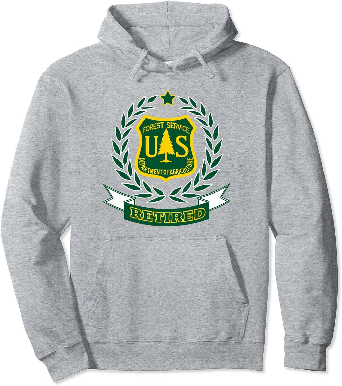 Amazon.com: USFS US FOREST SERVICE RETIRED HOODIE : Clothing, Shoes ...