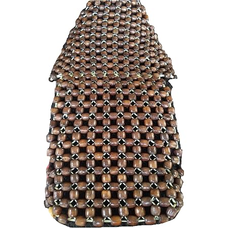 Q1 Beads SMRN Orthopedic Wooden Beads Indoor Chair Cushion Seat Pads ...