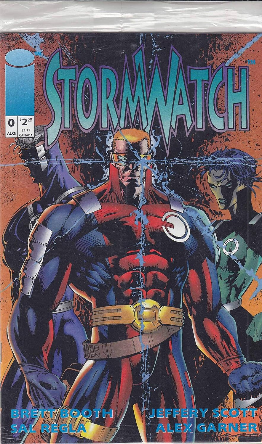 Amazon.com: StormWatch #0 (with card) VF/NM ; Image comic book ...