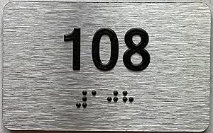 Amazon.com: Apartment number 100 sign - Unit number 100 SIGN / Suite ...