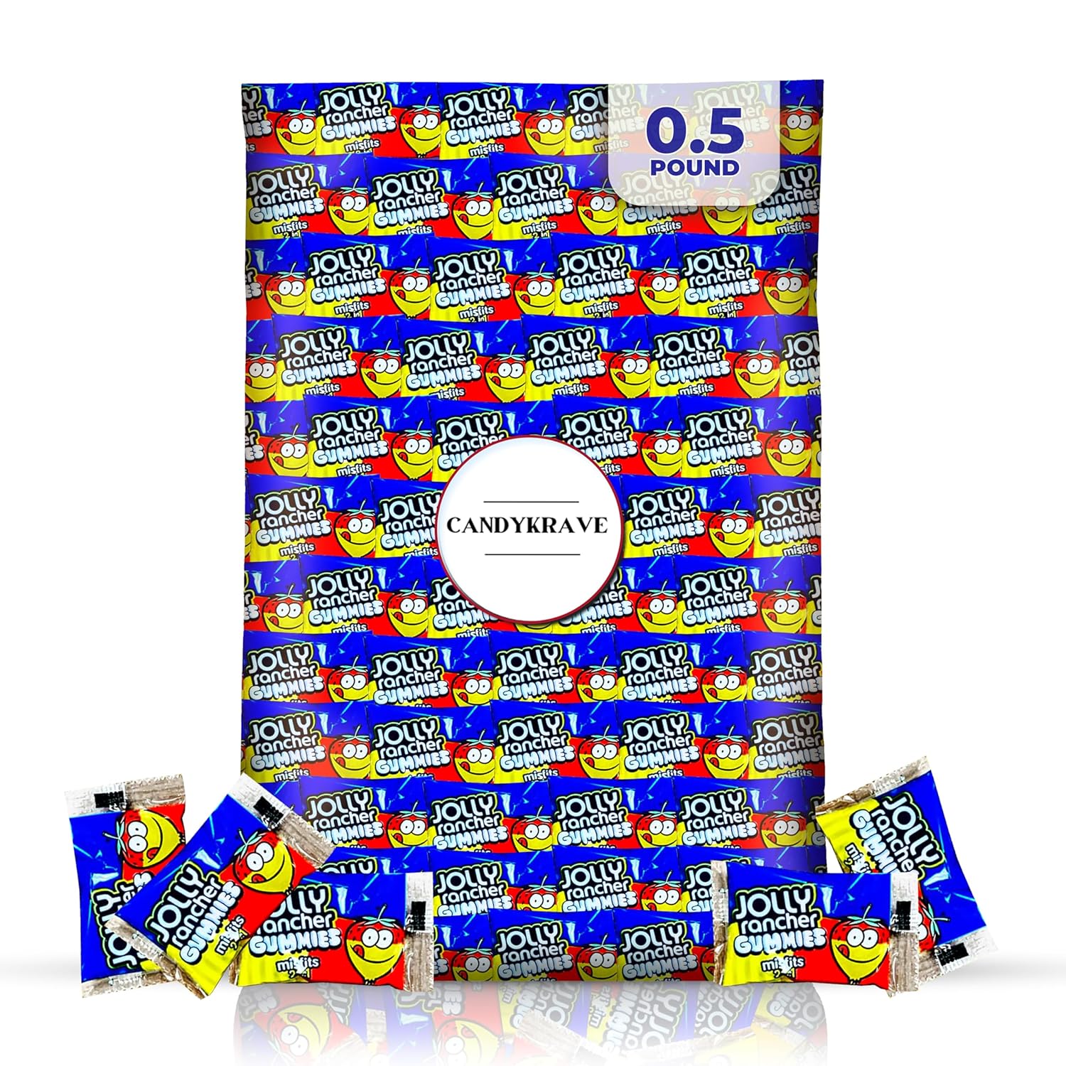 Amazon.com : CandyKrave Joly Ranchers Misfits - 2 Flavors in 1 Gummies ...