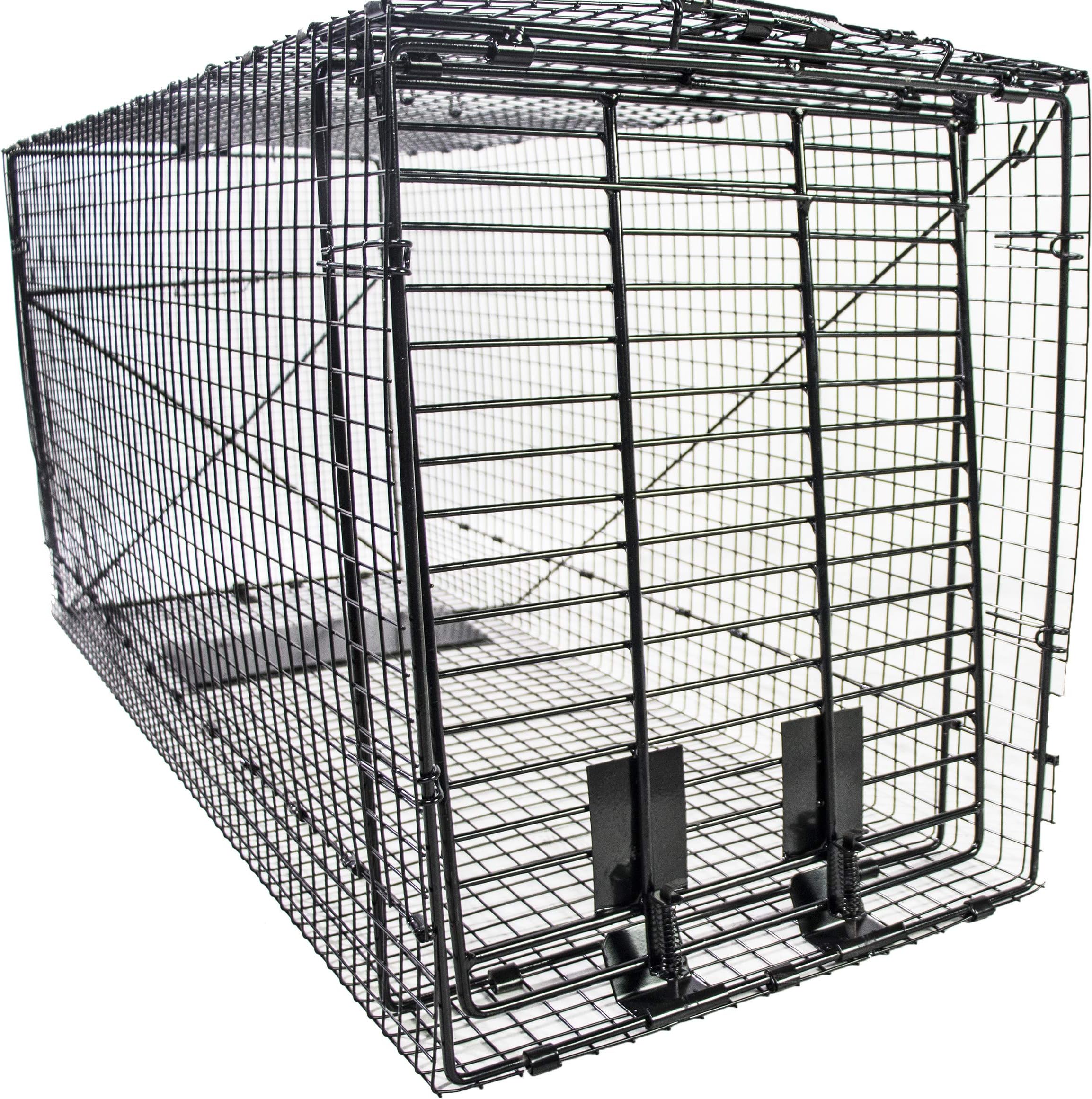 Amazon.com: Humane Way Folding 50 Inch Live Humane Animal Trap - Safe ...