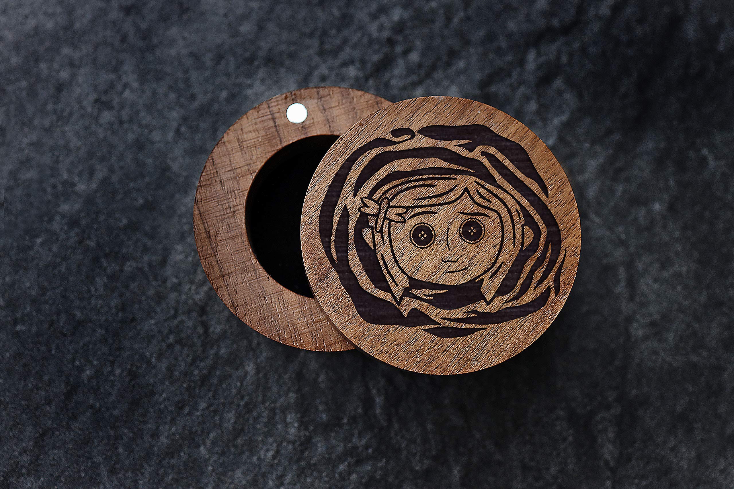 Buy Coraline Custom Engraved Wooden Box, Coraline Tunnel, Coraline ...