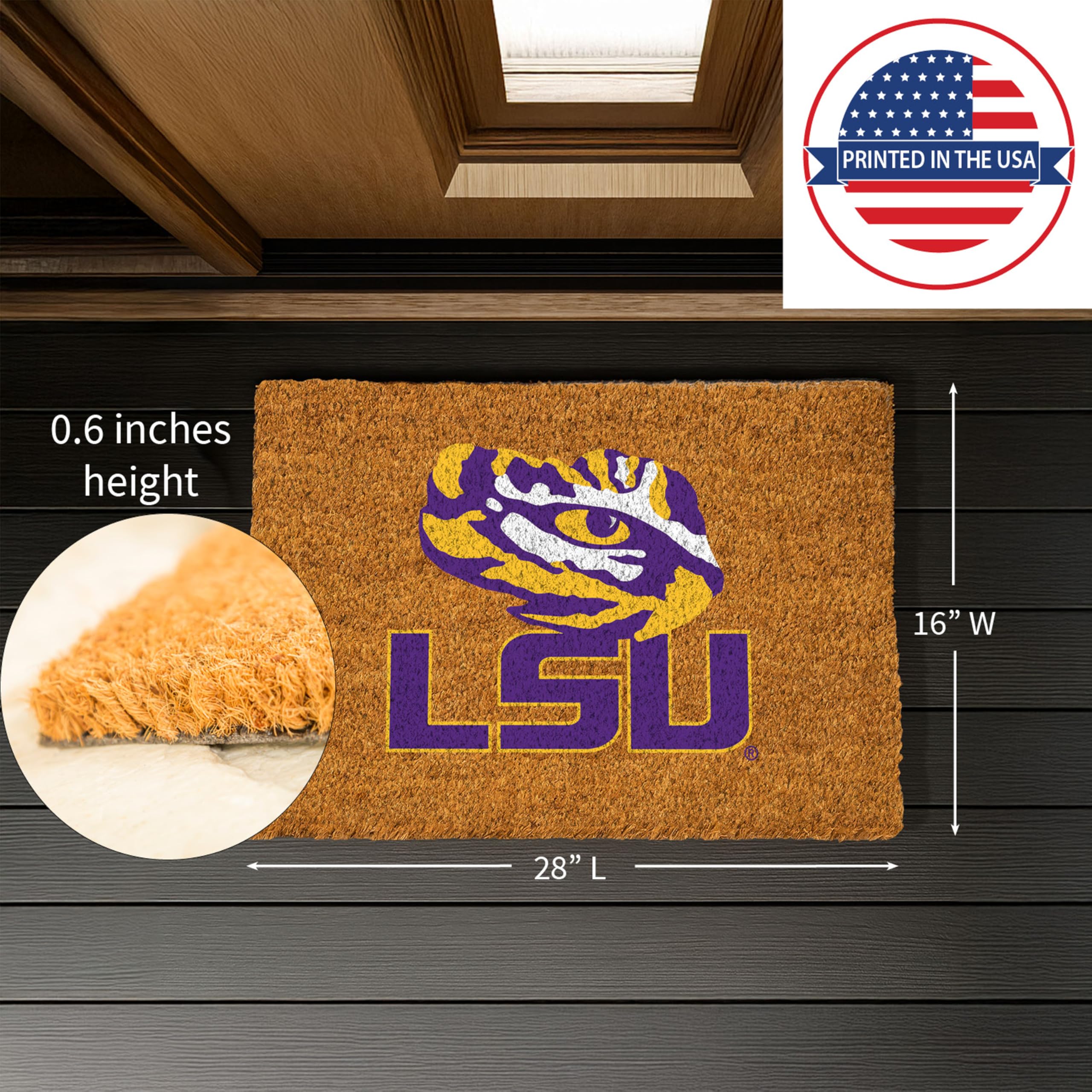 Lsu Outdoor Door Mat