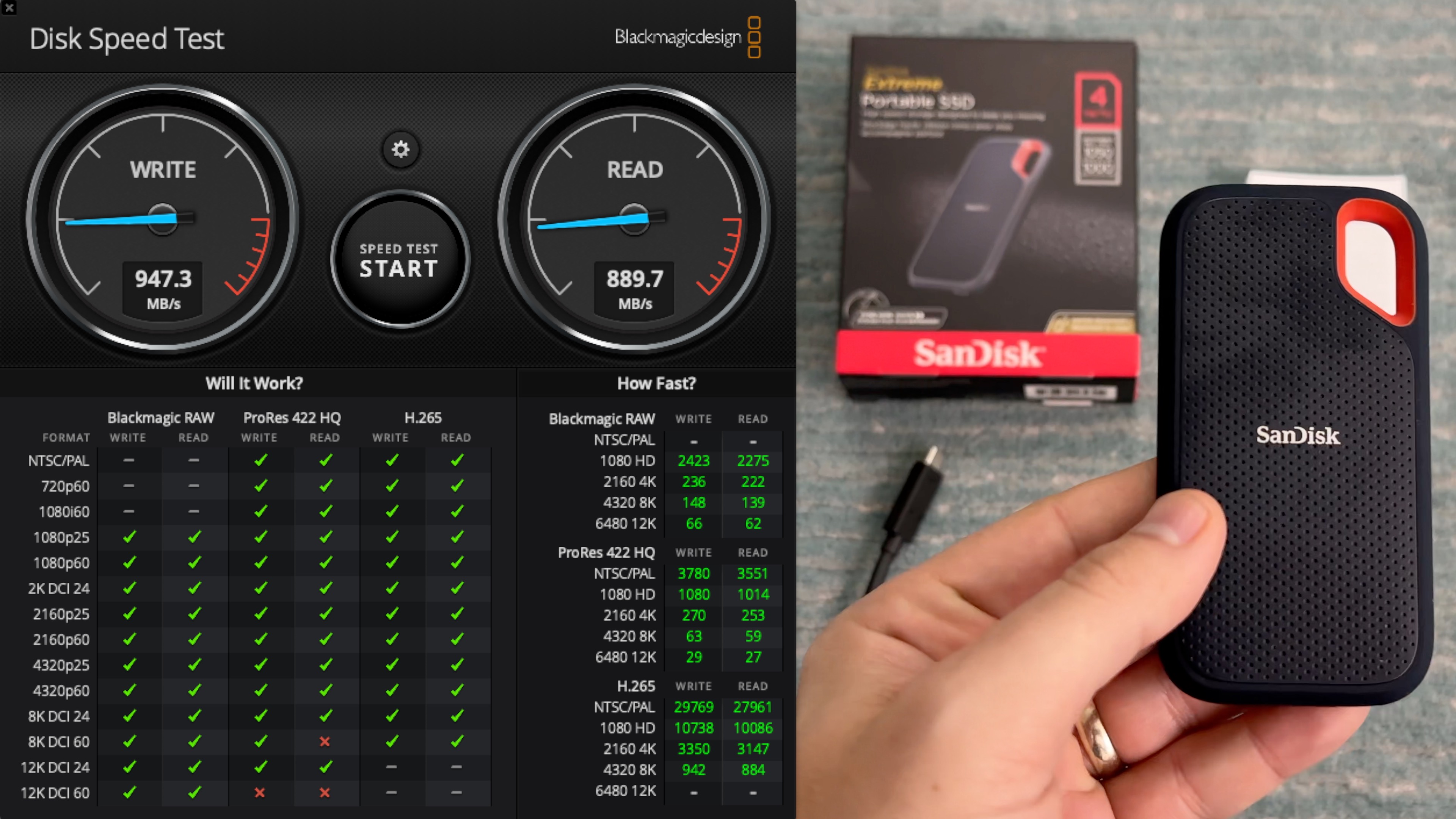Watch Sandisk Extreme Ssd Hands On Look And Speed Test On Amazon Live