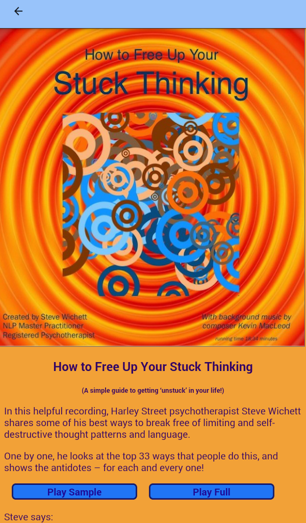 Stuck Thinking - App on Amazon Appstore