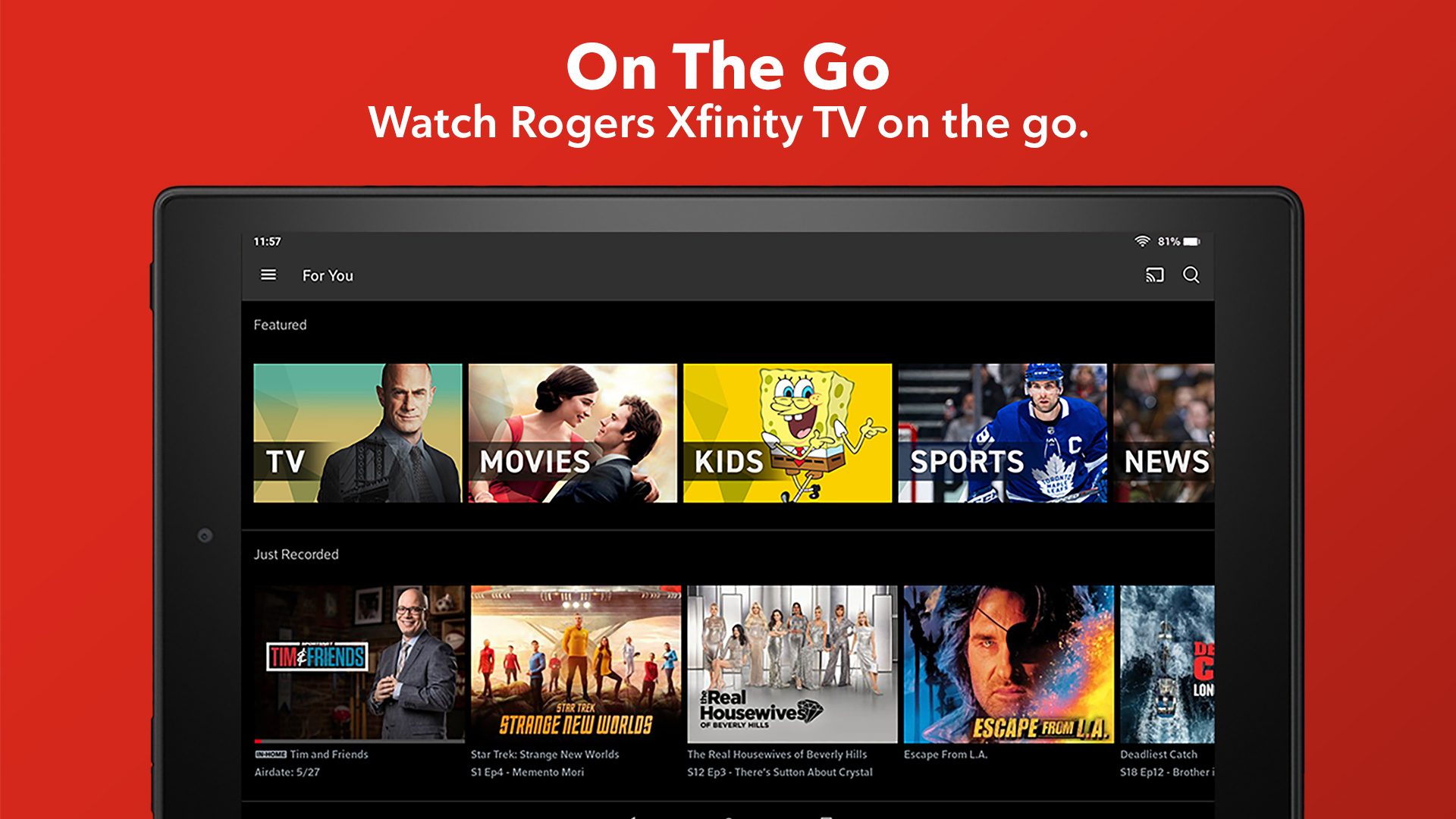 Rogers Xfinity Stream - App on Amazon Appstore
