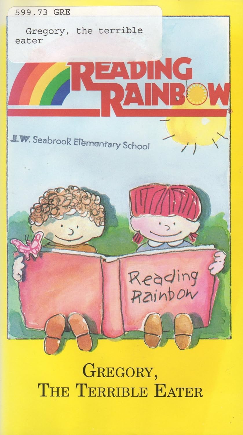 Amazon.com: Reading Rainbow: Gregory the Terrible Eater [VHS] : Movies & TV