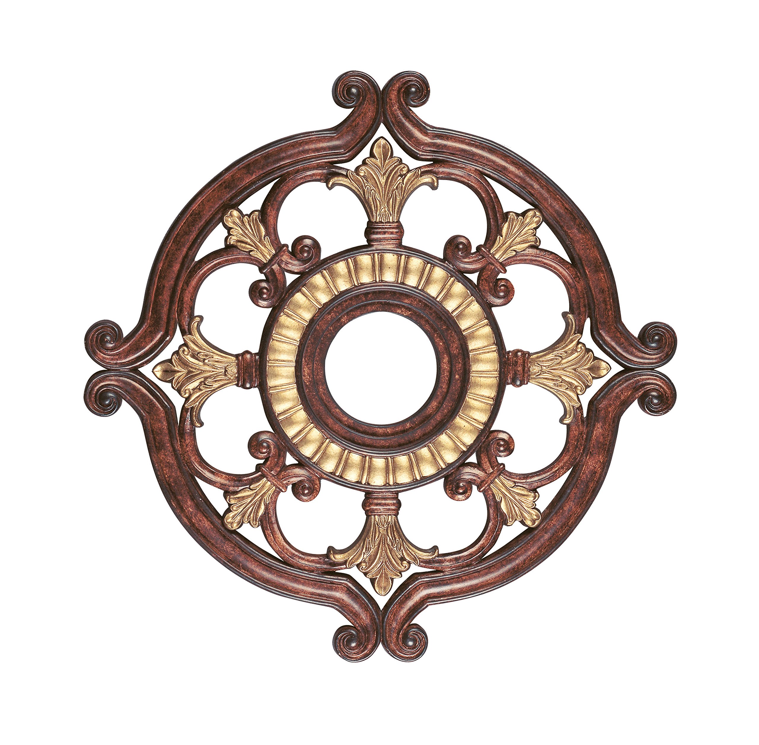 Antique Bronze Ceiling Medallion Ekena Millwork CM20BE1WSS Endurathane