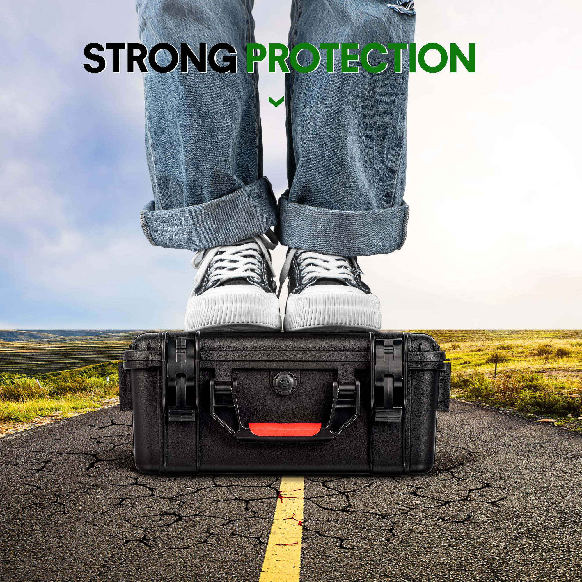 CENPIN Carrying Case for Xbox Series S, Waterproof Hard Case Carrying ...