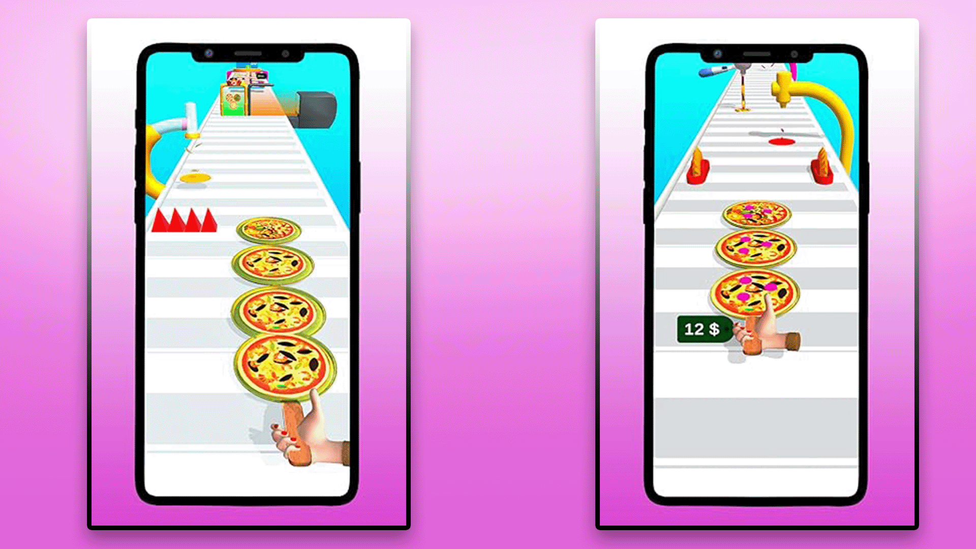 Pizza Rush! Pizza Ready Stack Runner 3D - I Want Pizza Please Bake ...