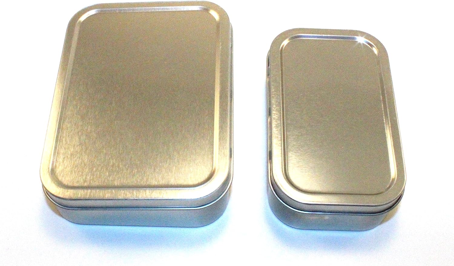 Survival Tin 25g & 50g Airtight Silver (50g) : Amazon.co.uk: Sports ...