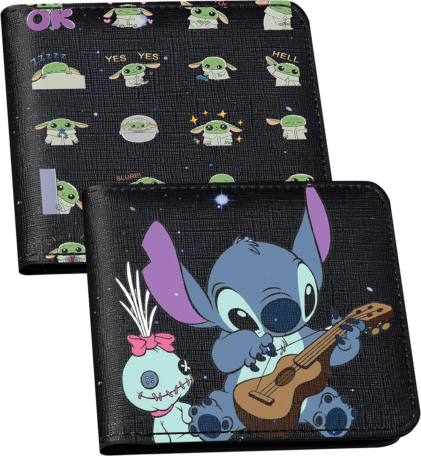 Amazon.com: Bistup *2 Packs* Leather Wallet for Girls Cute Kawaii ...