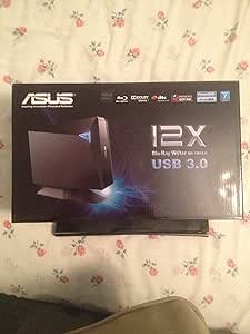 Amazon.com: Asus BW-12D1S-U/BLK/G/AS BW-12D1S-U 12x USB3.0 Blu-ray ...