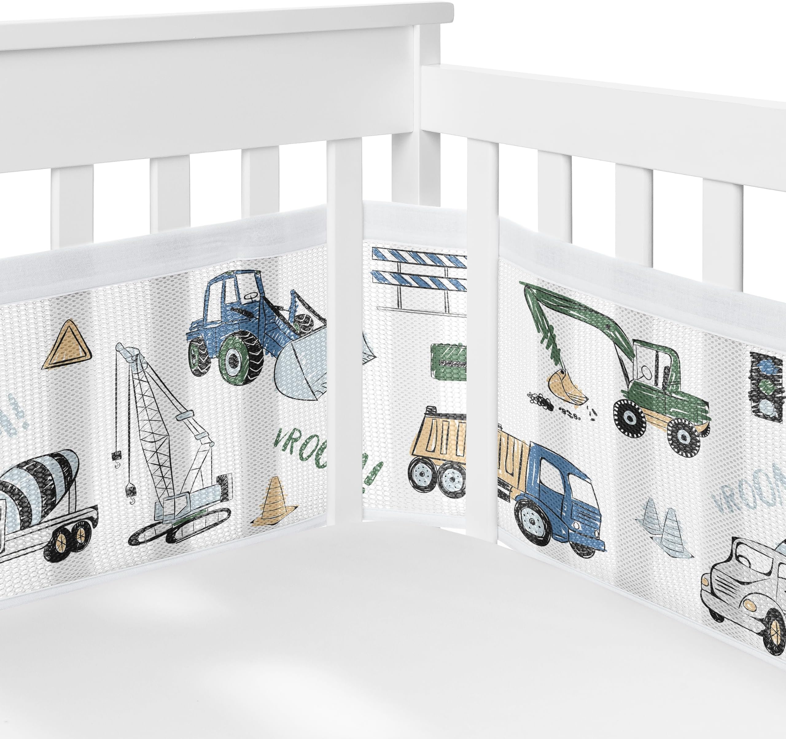 Amazon.com : BreathableBaby Breathable Mesh Liner for Full-Size Cribs ...