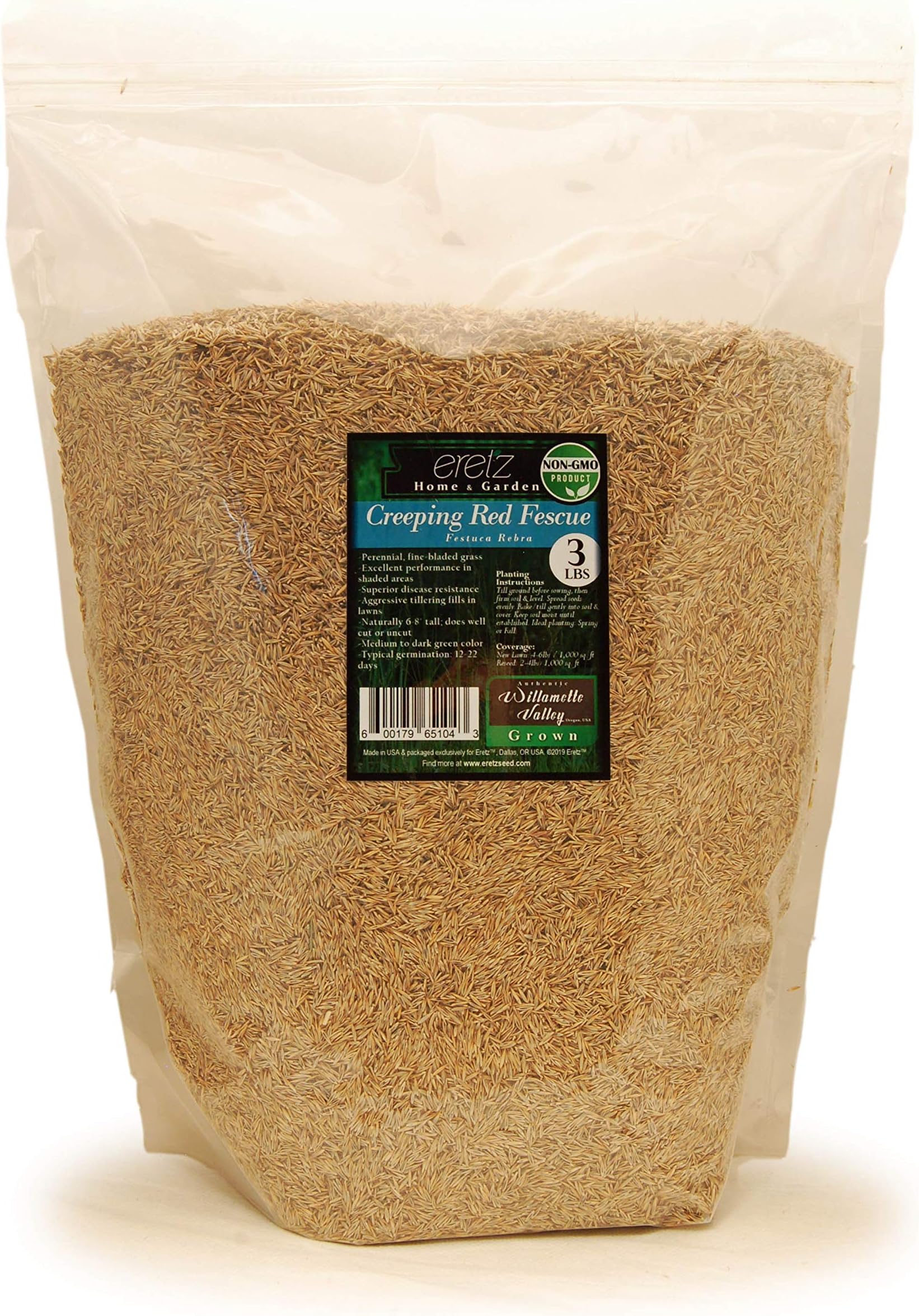 Amazon.com : Creeping Red Fescue Lawn Grass Seeds, 1 Pound : Patio ...