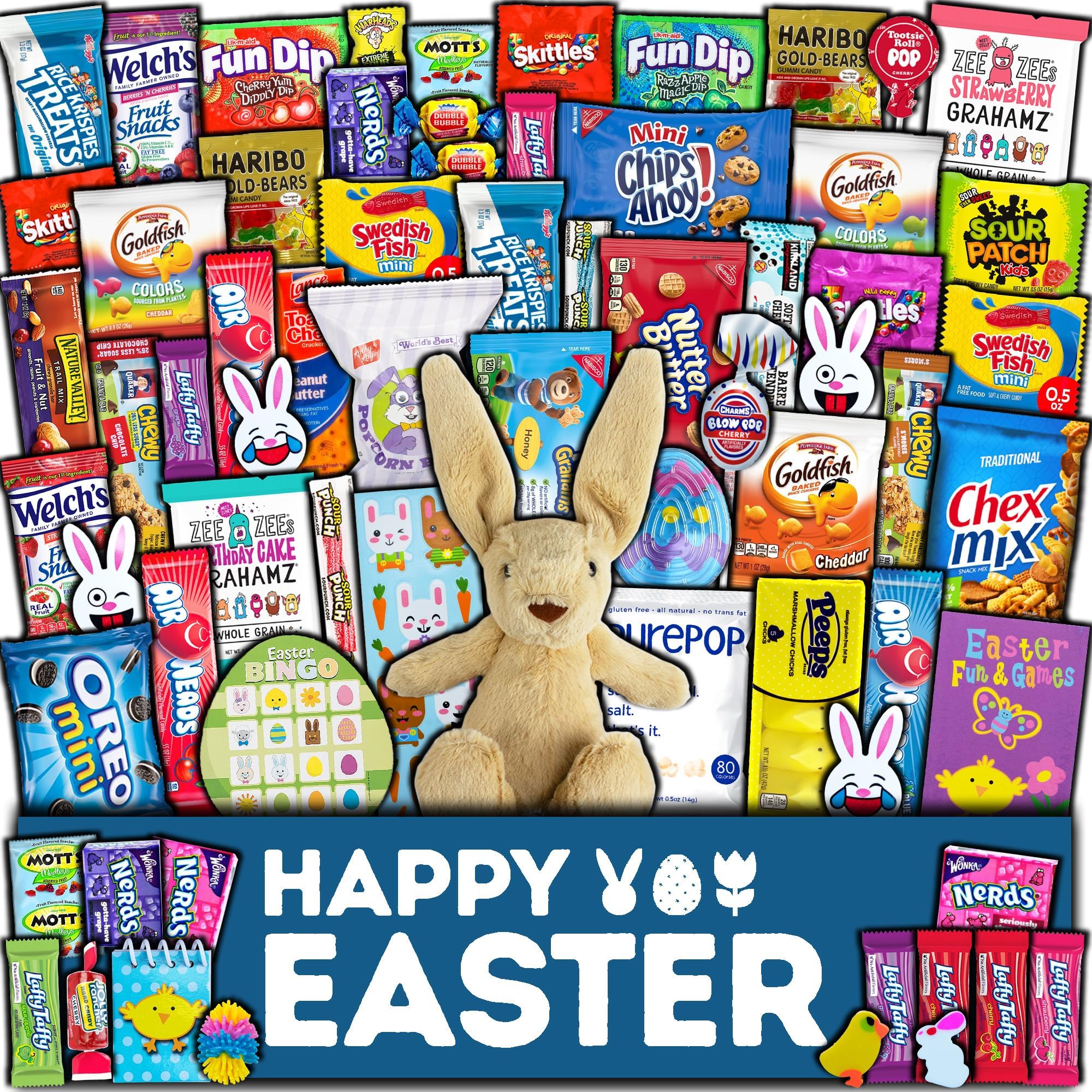 Amazon.com: Blue Easter Basket for Kids and Adults (45ct) - Already ...