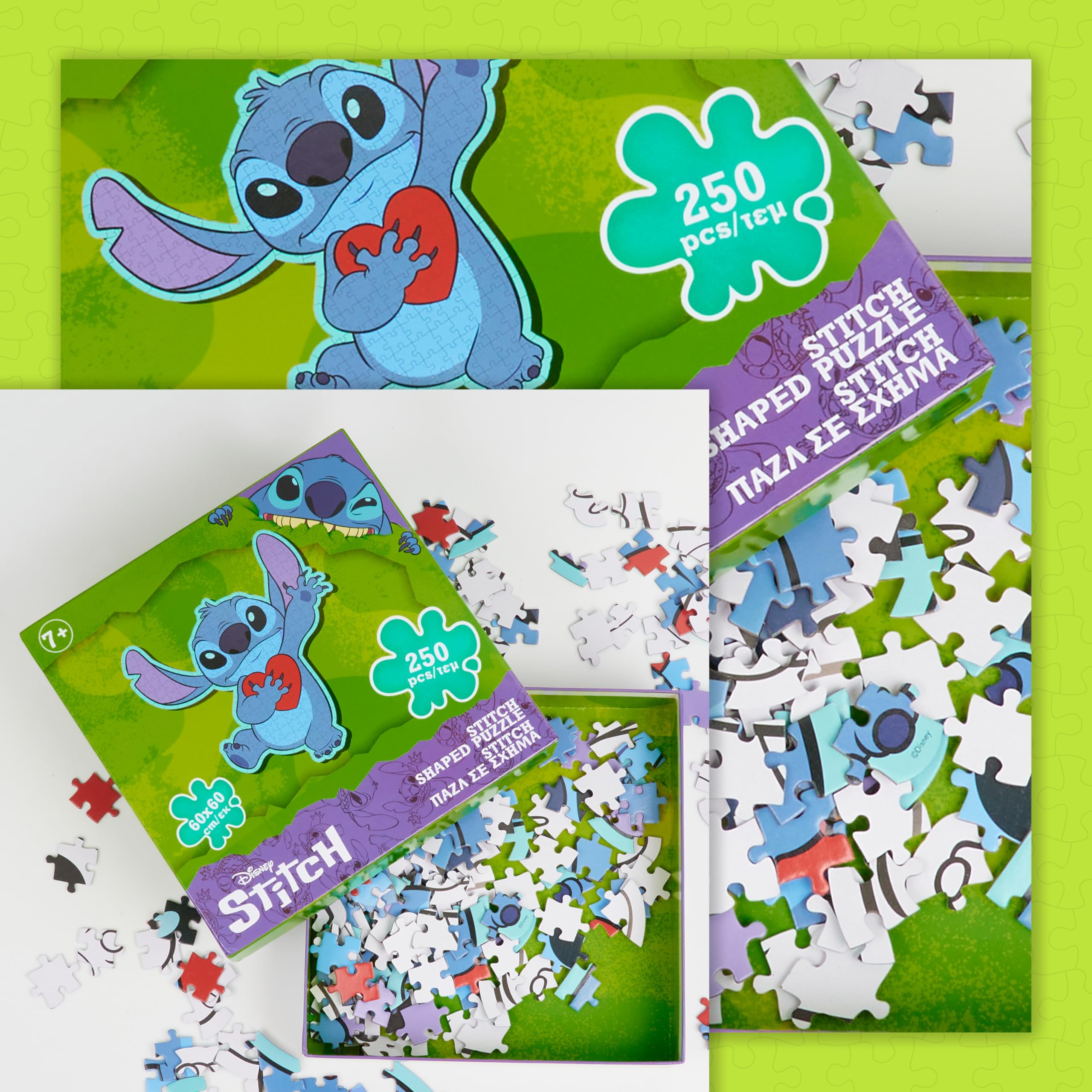 Disney Stitch Puzzle for Kids, 250 Pieces Jigsaw Puzzle 7 Years Up ...