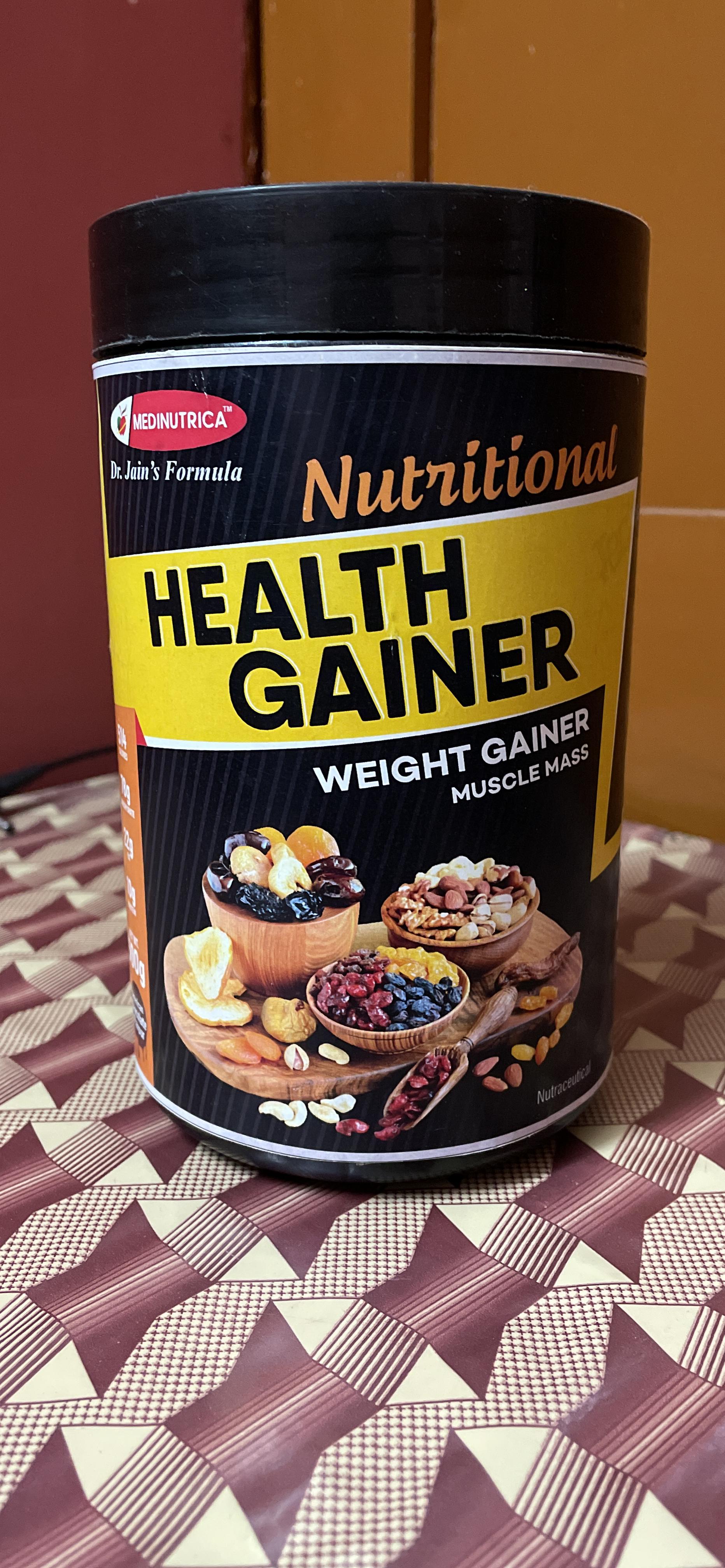 MEDINUTRICA Health Gainer / Muscle Mass Gainer / Gainer Supplement ...