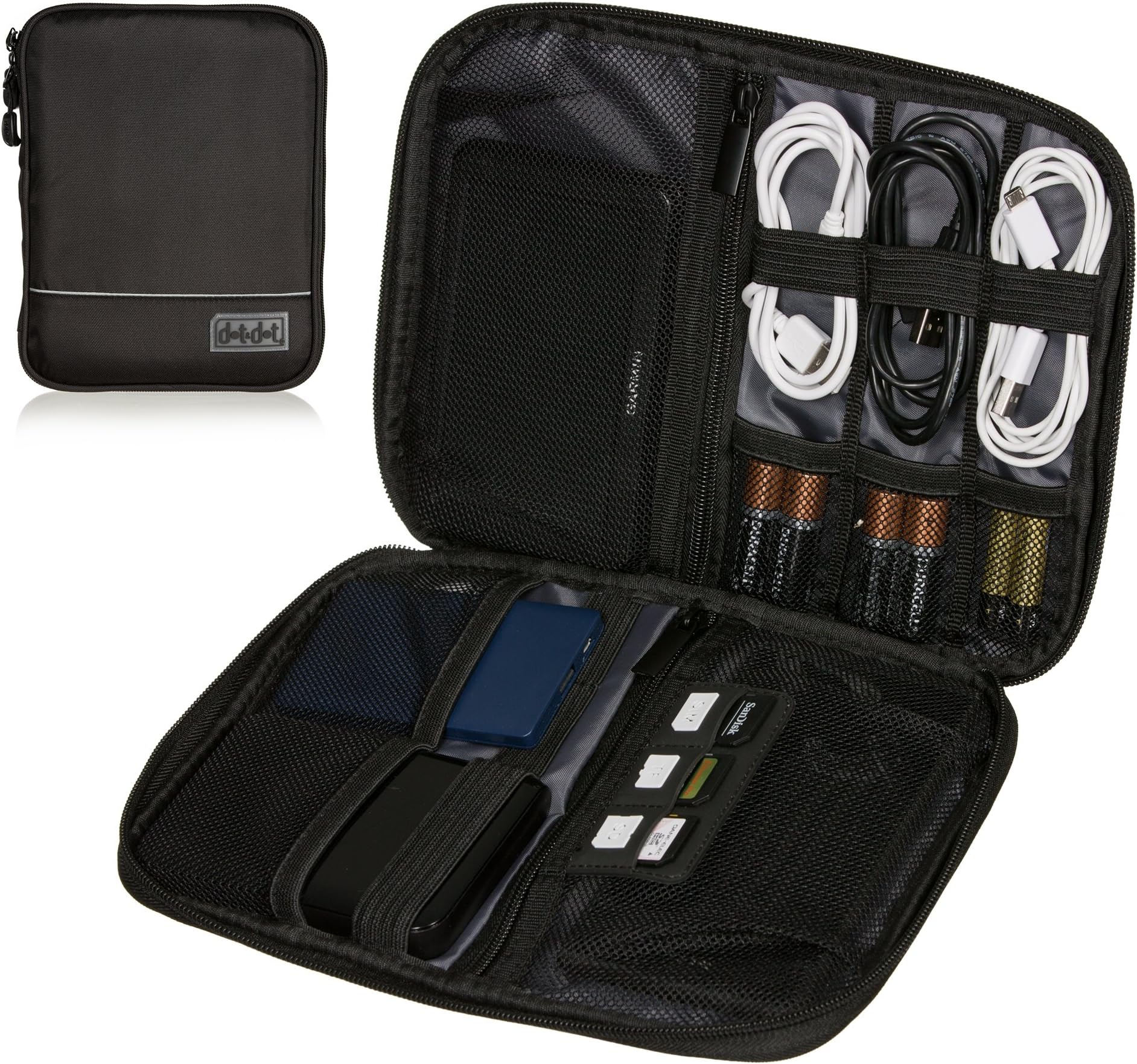 Amazon.com: Electronics Organizer Tech Case - Travel Tech Accessory ...