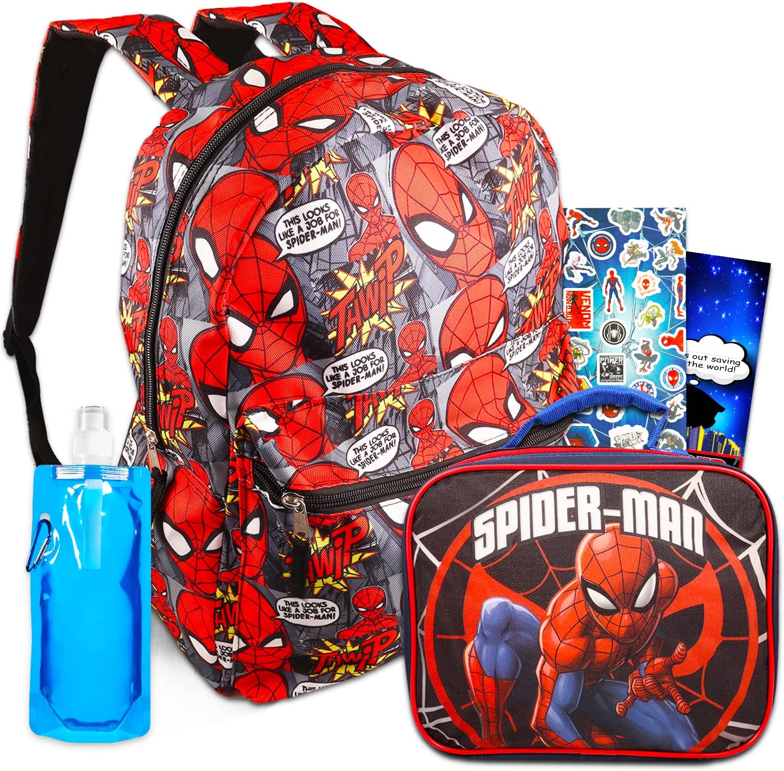 Amazon.com: Action Comics Dragon Ball Z Lunch Box for Boys Set - Bundle ...