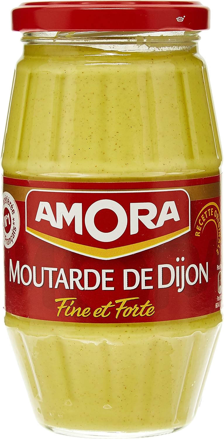 Amora Moutarde de Dijon Fine et Forte 440 g : Amazon.fr: Epicerie