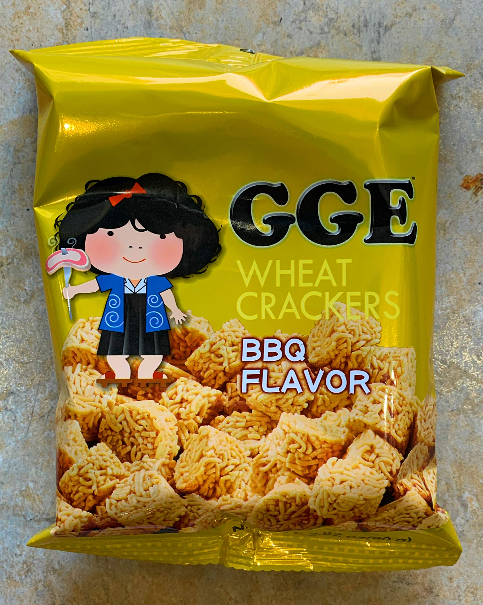 Amazon.com: GGE Japanese Ramen Wheat Crackers (BBQ Flavor) - Pack of 5