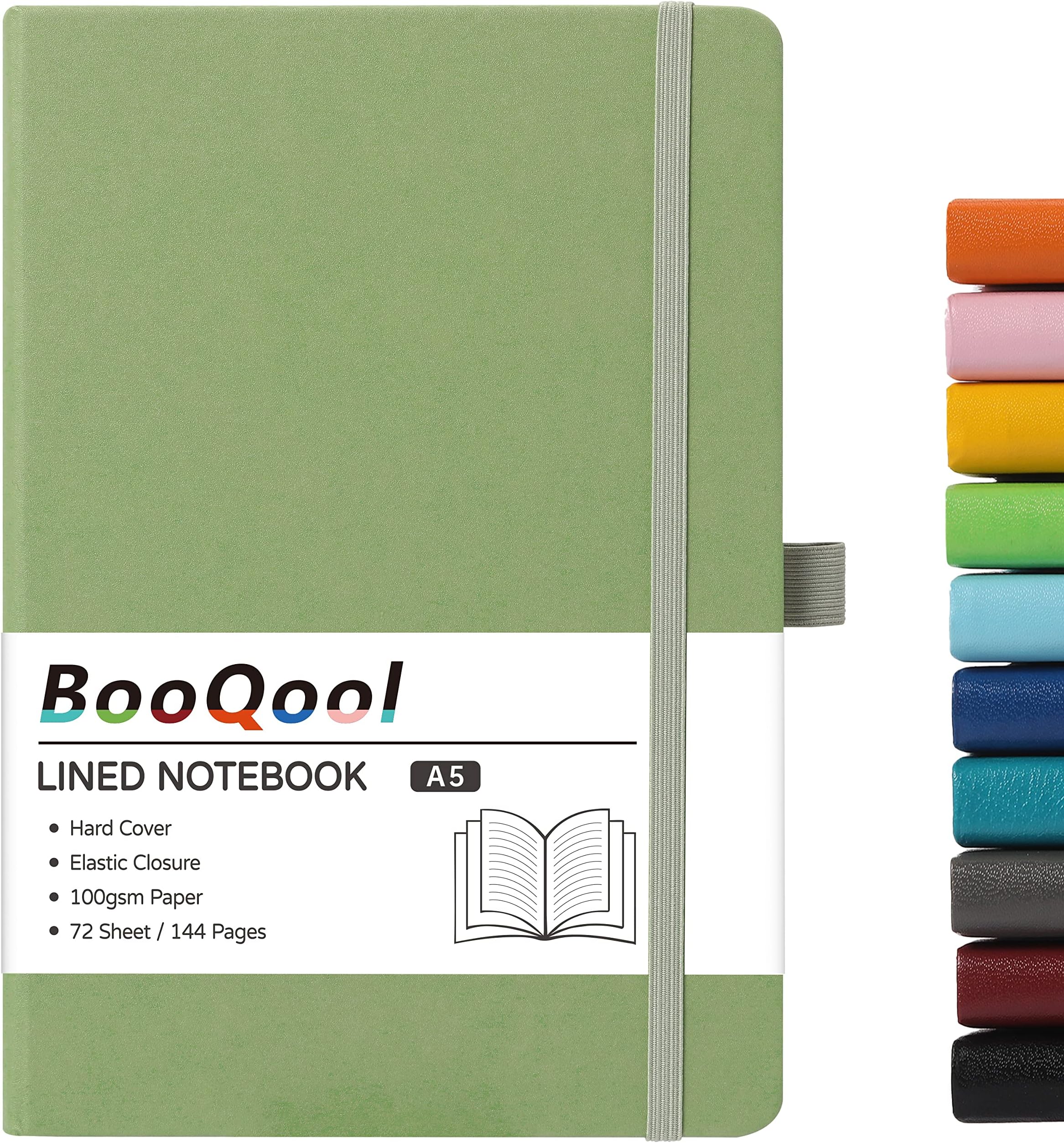 A5 Notebook - Notebook A5 with Premium Paper, Faux Leather Notebook, 5. ...