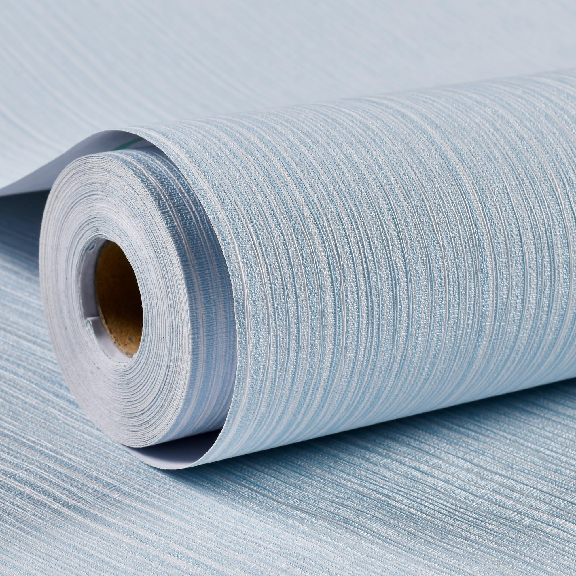 Haimin Papier peint texturé en tissu texturé à décoller et à coller ...