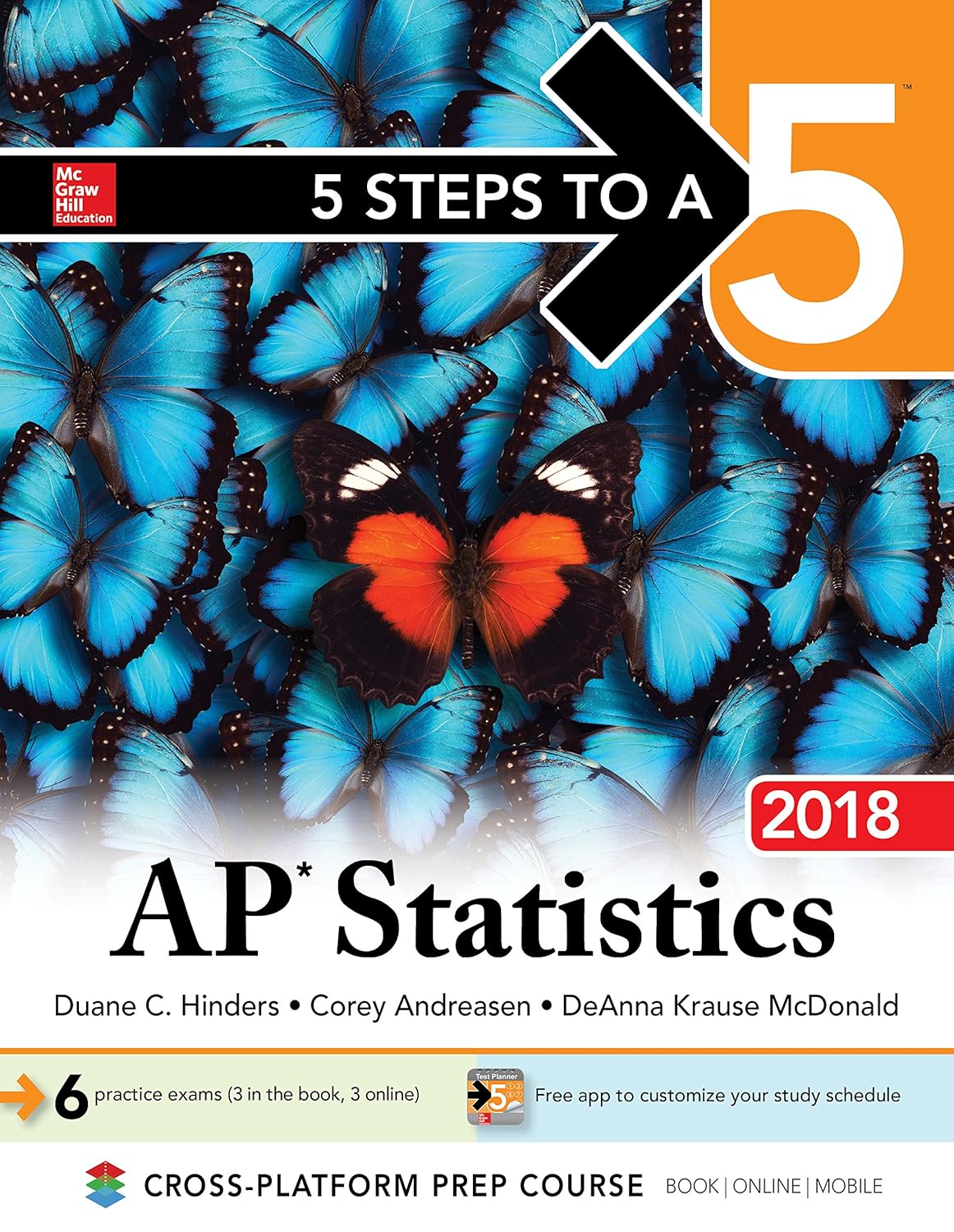 Amazon.com: 5 Steps to a 5: AP Statistics 2018 eBook : Hinders, Duane C ...