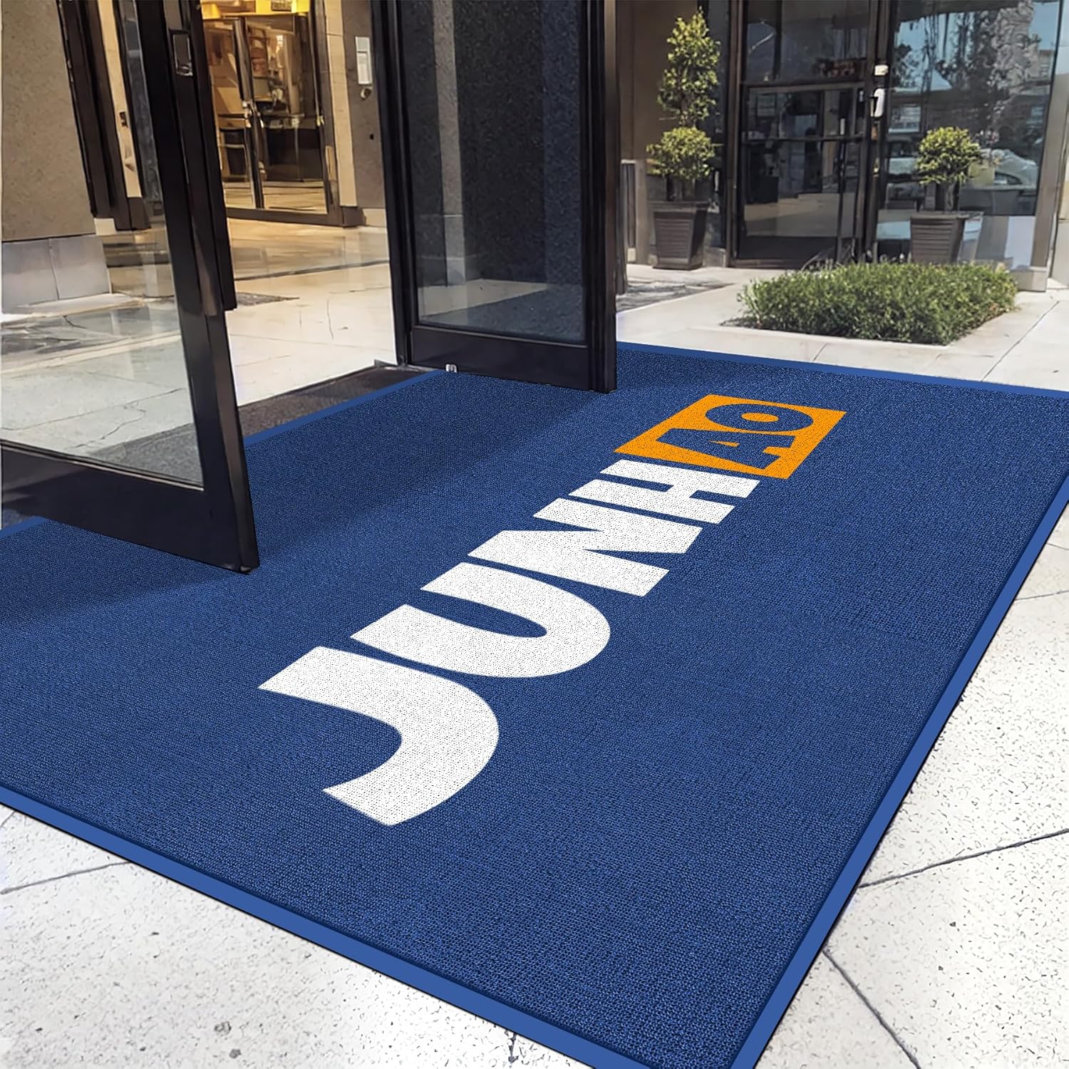 Amazon.com: Custom Commercial Area Rug, Personalized Size Color Logo ...