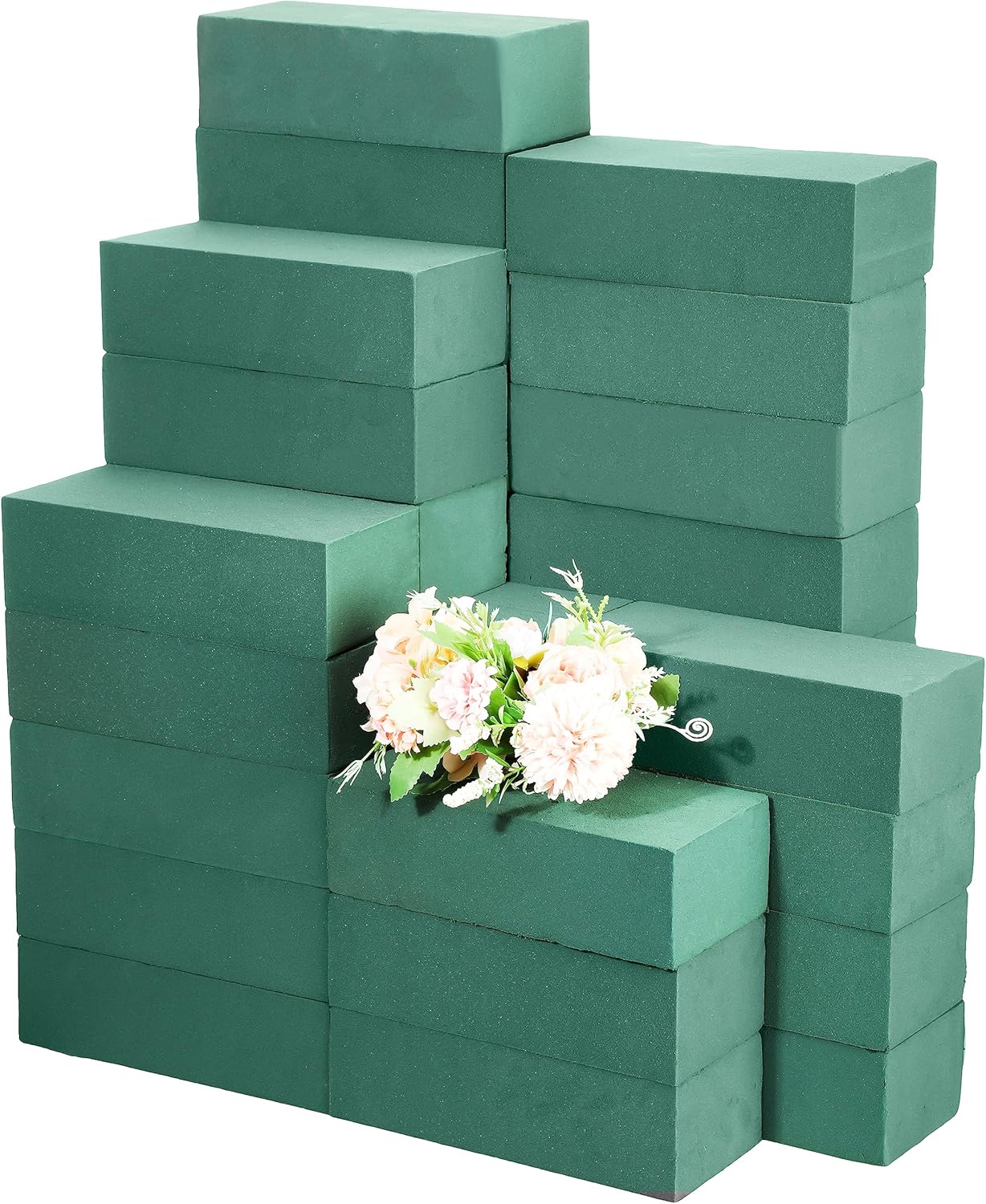 Amazon.com: Marsui 30Pcs Floral Foam Blocks Dry and Wet Florist Foam ...