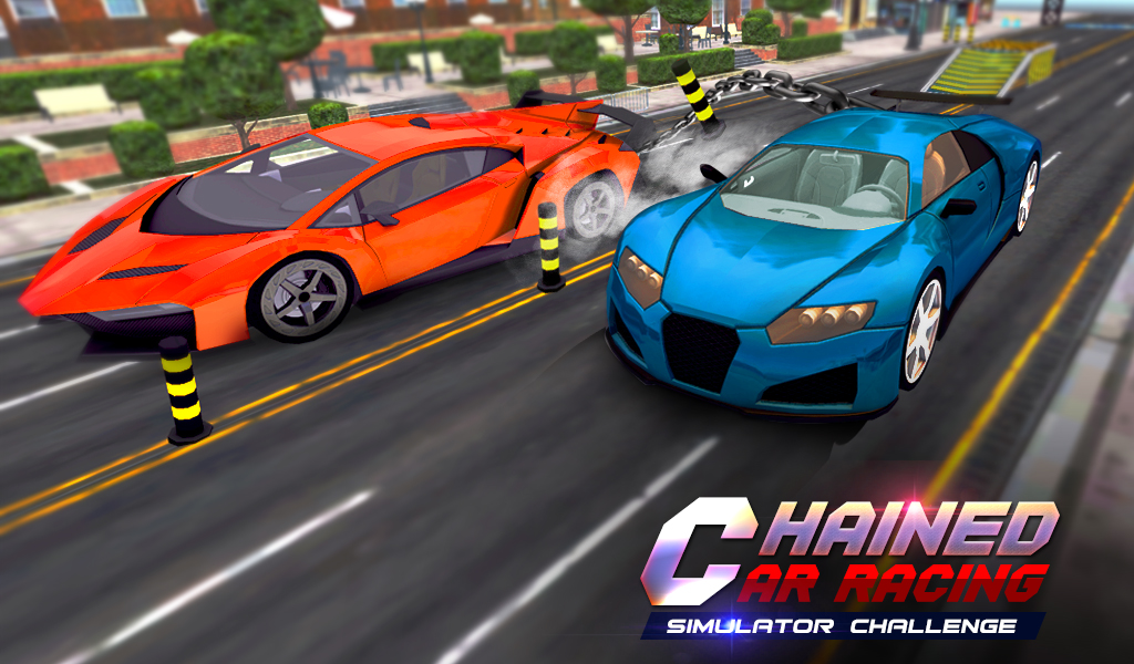 Chained Cars Racing Rivals Simulator: Impossible Ramp Stunts Chain ...