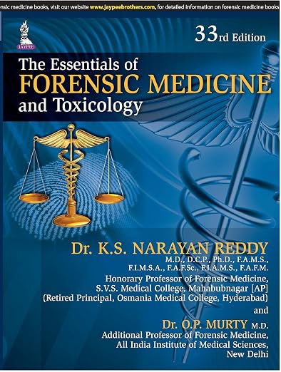 The Essentials of Forensic Medicine and Toxicology eBook : Reddy ...