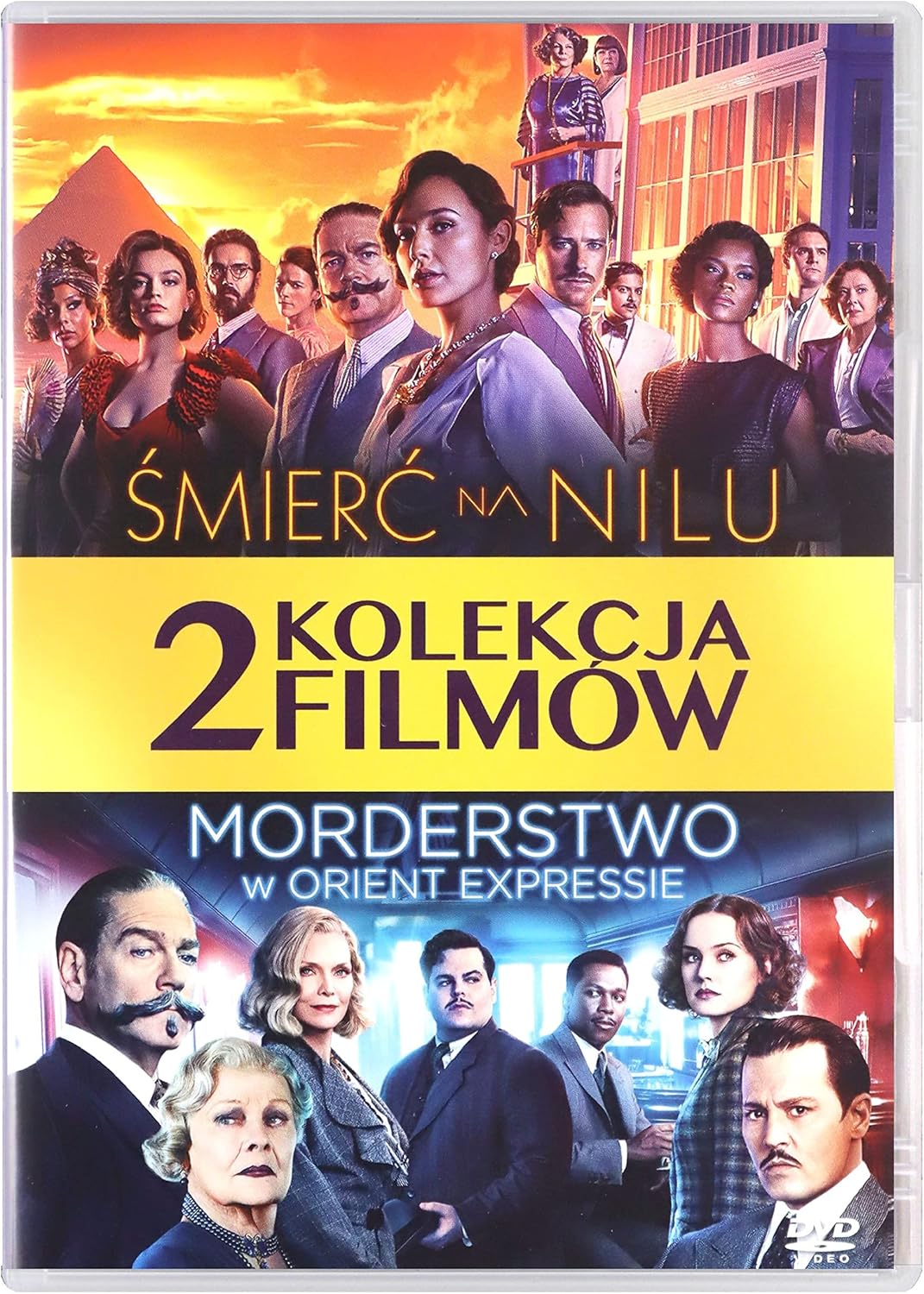 Death On The Nile/Murder On The Orient Express [2DVD] (English audio ...