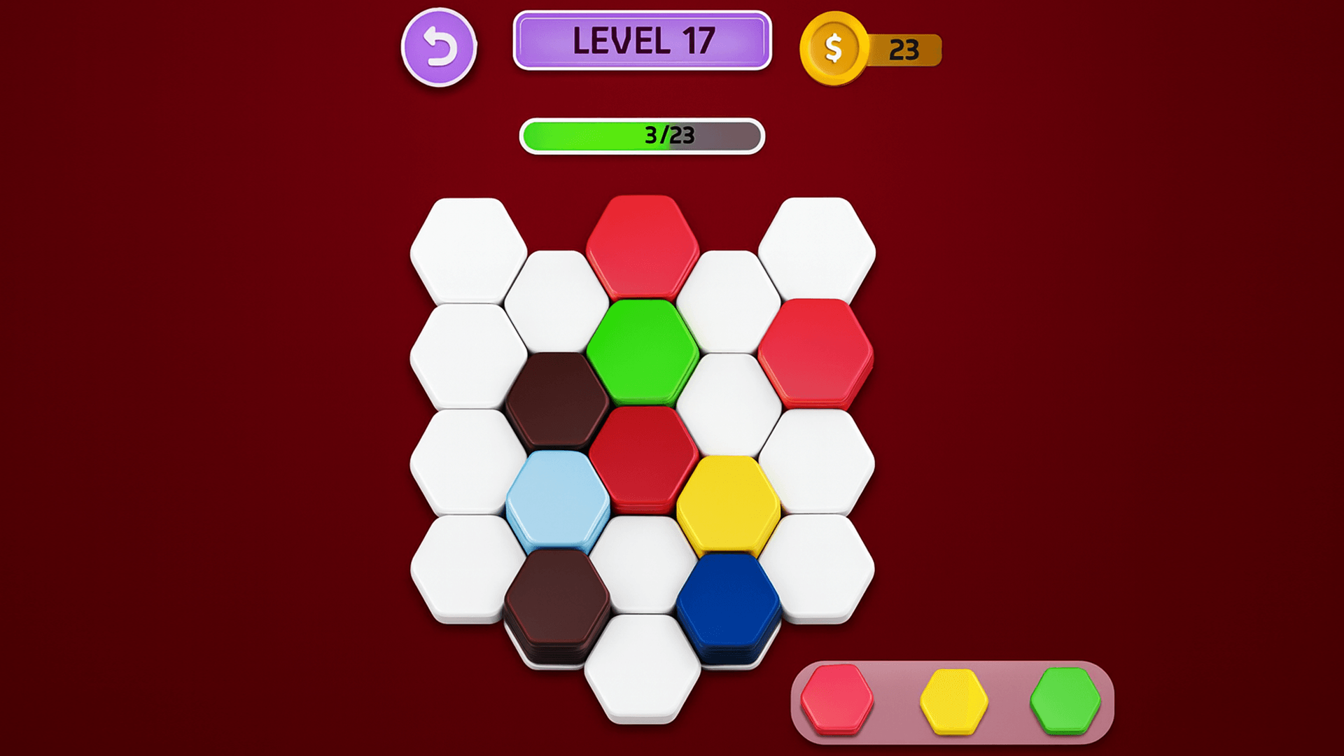 Hexa Sort Puzzle Master 3D: Merge Hexa's Color Block Match Puzzle Game ...