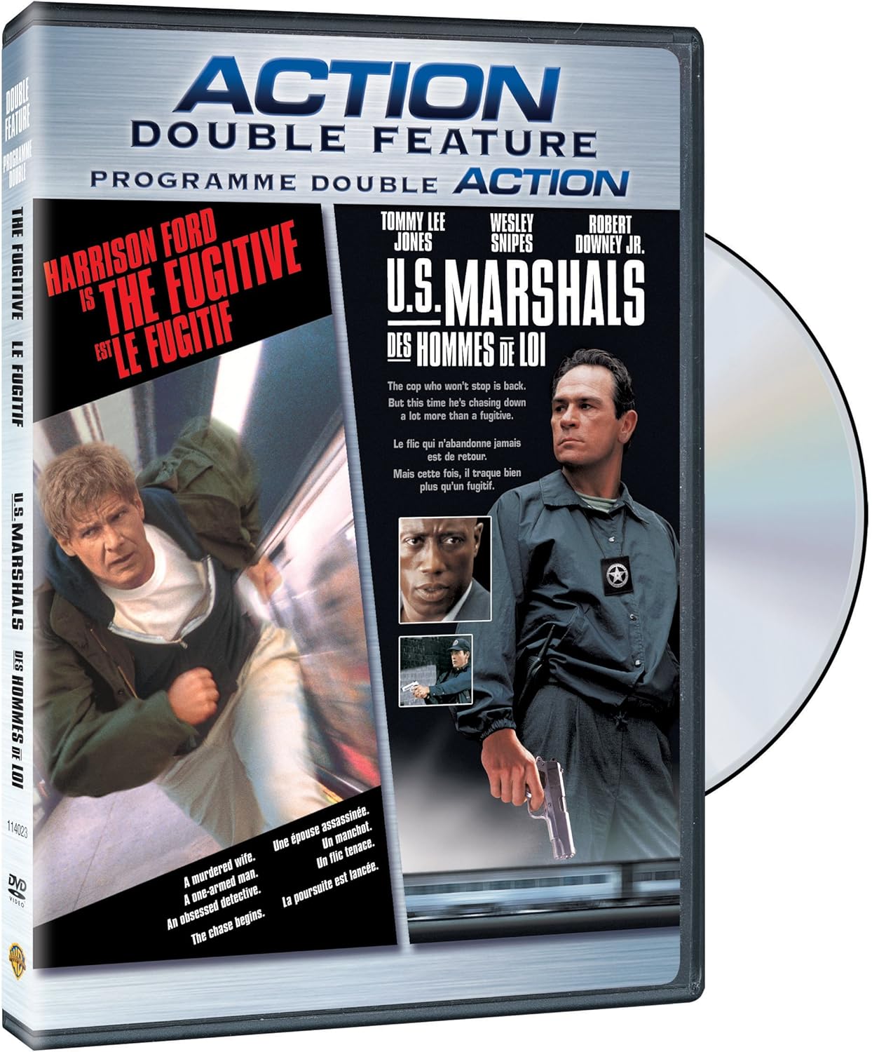 Action Double Feature (Fugitive / U.S. Marshals) // Programme double ...