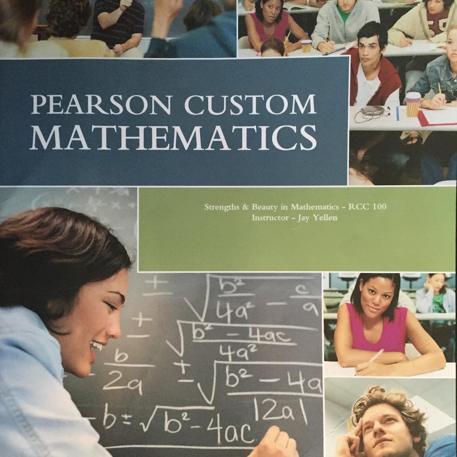 Pearson Custom Mathematics, Strengths & Beauty in Mathematics, RCC 100 ...