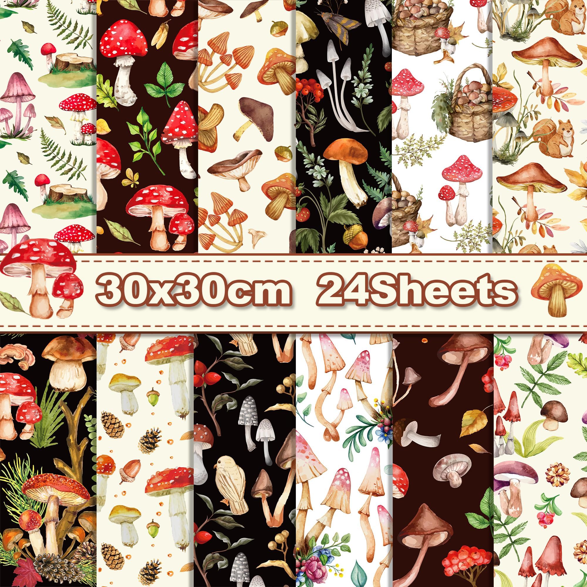 Amazon.com : Desecraft Vintage Home & Garden 12x12 in Double Sided ...