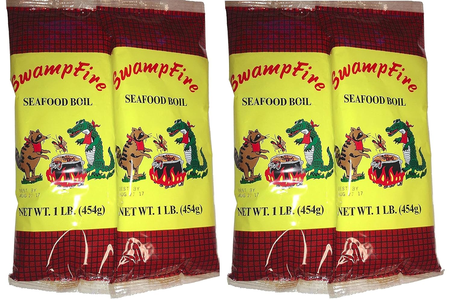 Amazon.com : Swamp Fire Seafood Boil 1 lb (2pk) (Two Pack) : Grocery ...