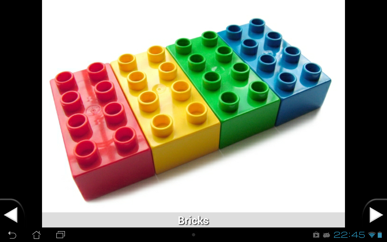 Kids first words in English - Sound touch flashcards for toddlers with ...