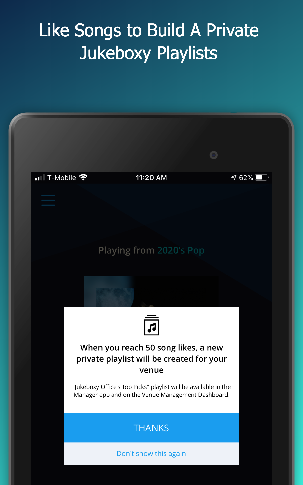 Jukeboxy Venue Player - App on Amazon Appstore