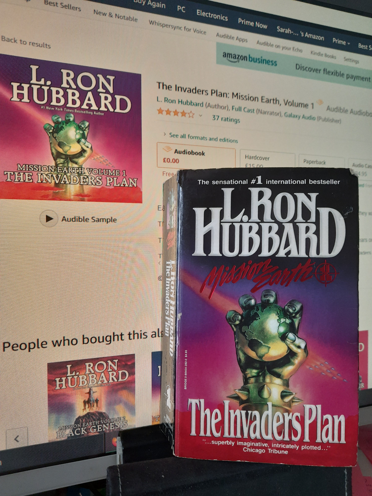 The Invaders Plan (Vol 1) (Mission Earth): Amazon.co.uk: Hubbard, L ...