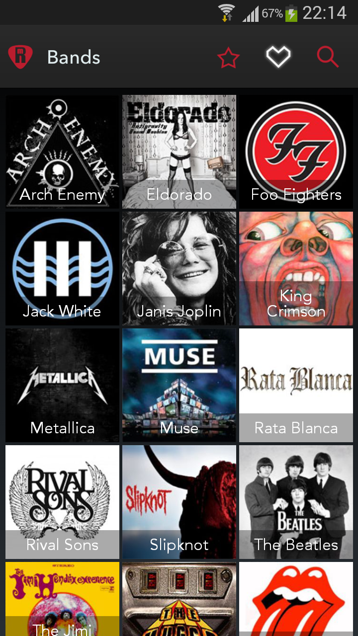 RockMAP Where the music lives - App on Amazon Appstore
