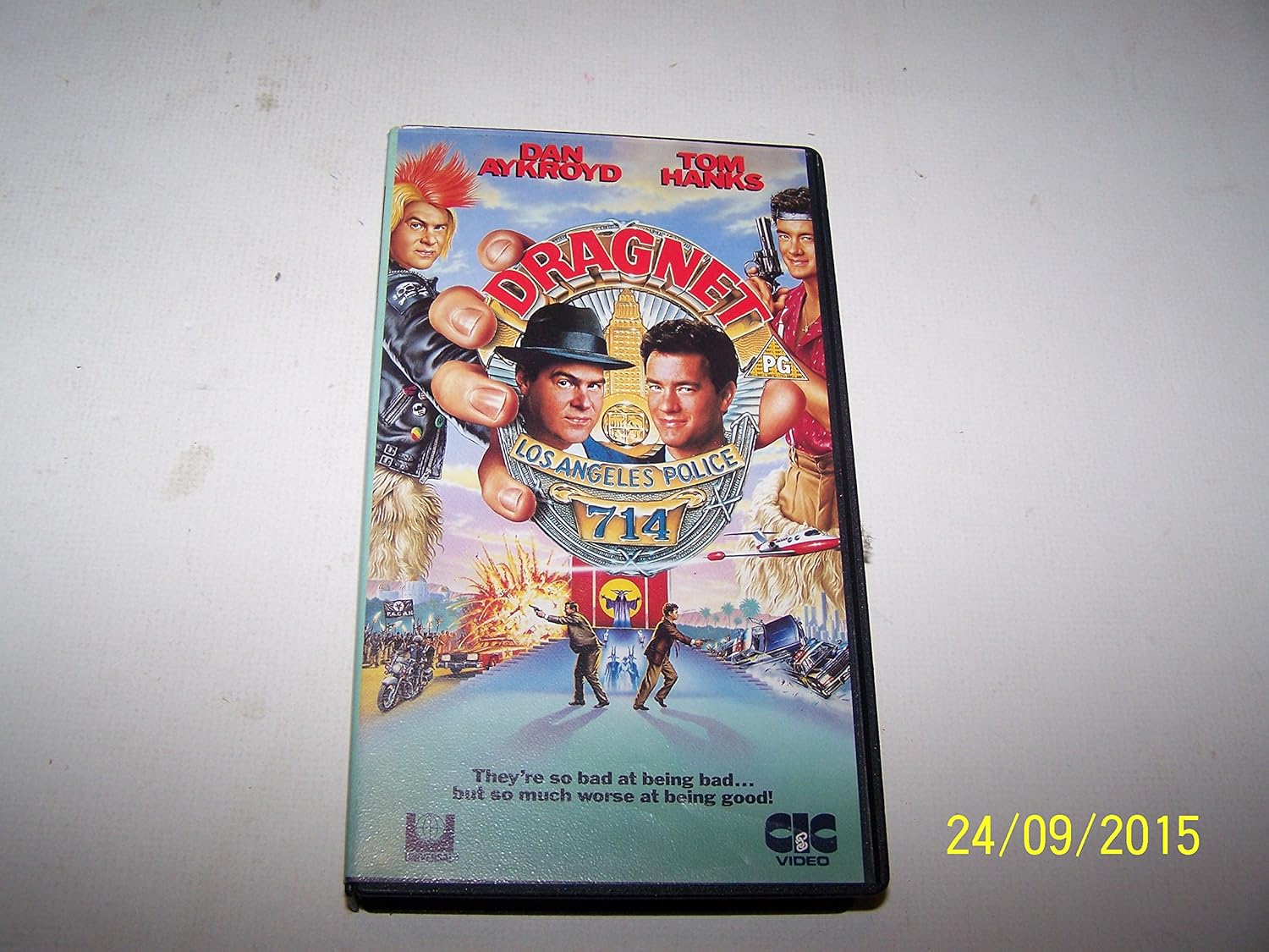 Dragnet [VHS] : Dan Aykroyd, Tom Hanks, Christopher Plummer, Harry ...