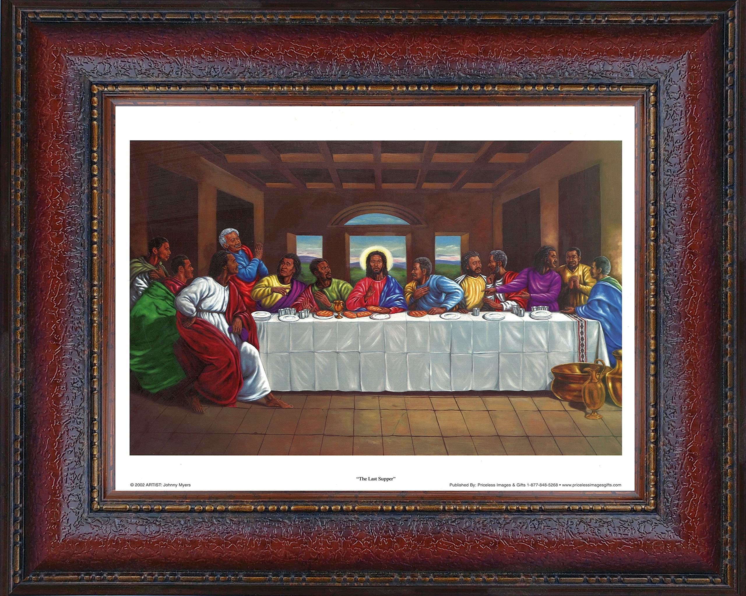 Black Girl With Hand Out Last Supper