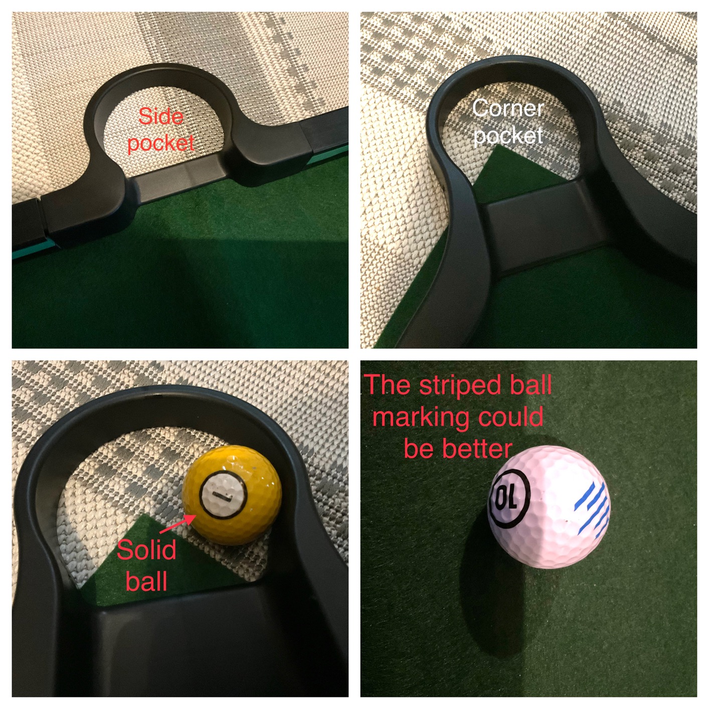 $14/mo - Finance Franklin Sports Billiards Mini Putt Golf - Mini Golf ...